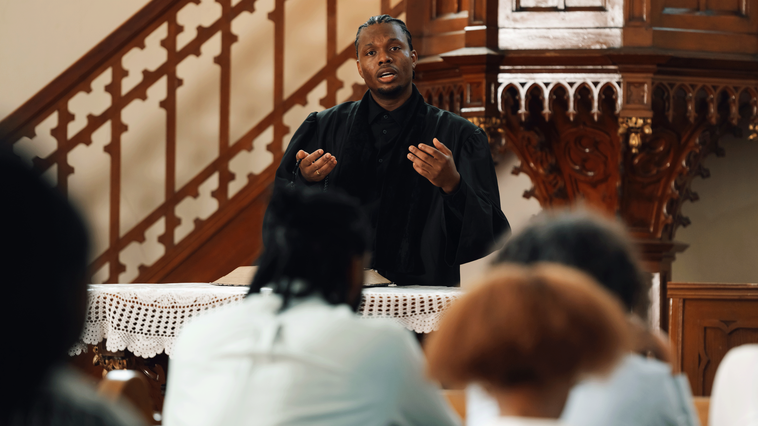 Black Pastor Gif