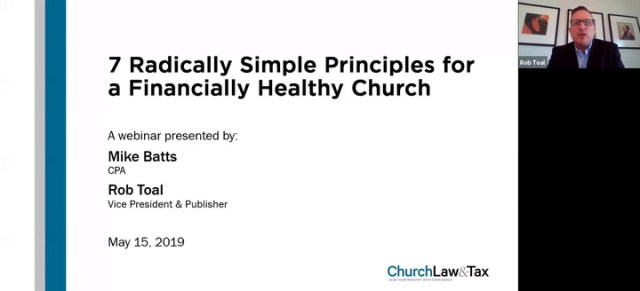 Simple Principles for Church Financial Health